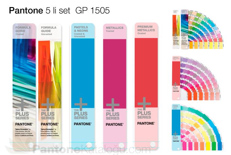 PANTONE 5 li Set Kataloğu - 2,360.00 TL + KDV